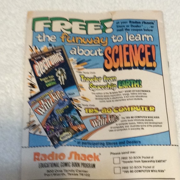 Radio Shack | Other | Vtg 984 Trs 8 Computer Whiz Kids Comic Book ...